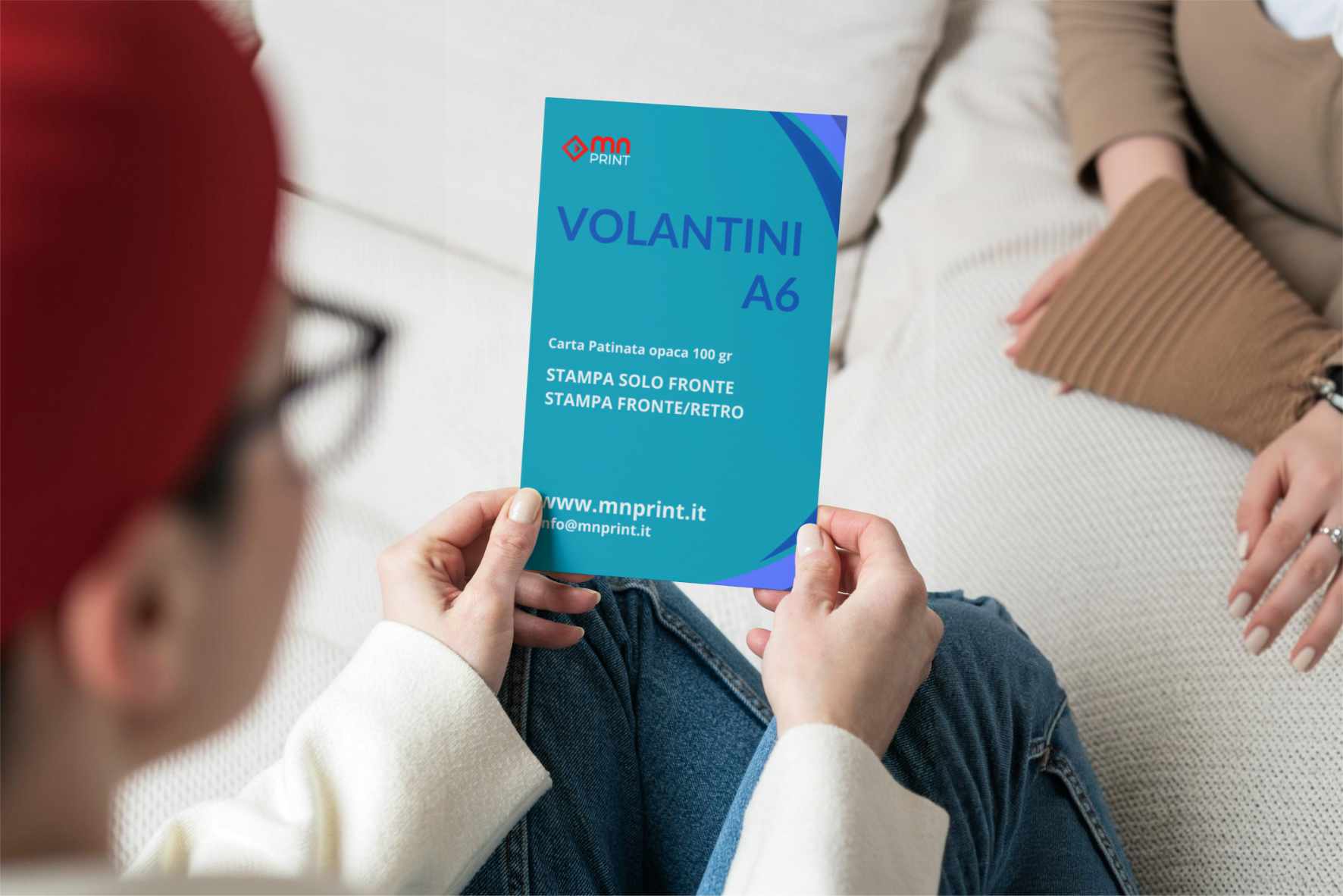 Volantini personalizzati online in A6 economici | MNPrint